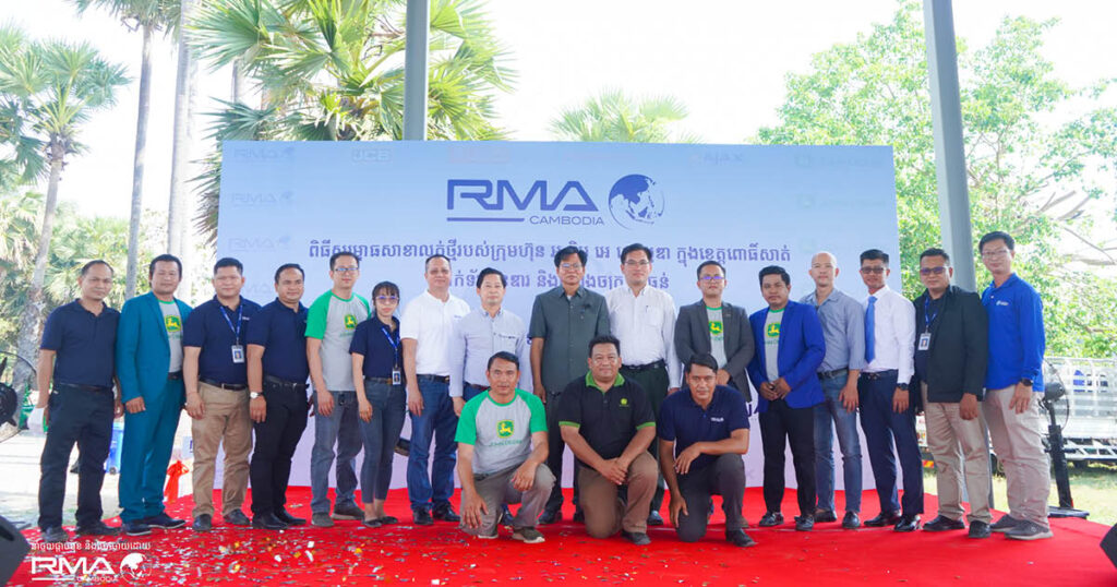 RMA Cambodia Launches New Tractor & Heavy Equipment Sales Branch in ...
