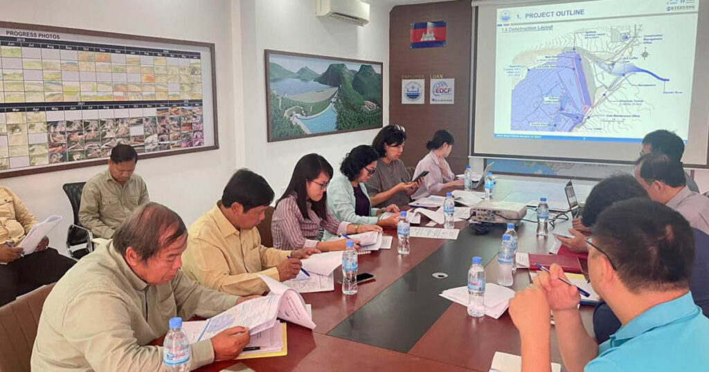Dauntri Dam in Battambang Province Reaches 81% Completion, to be ...