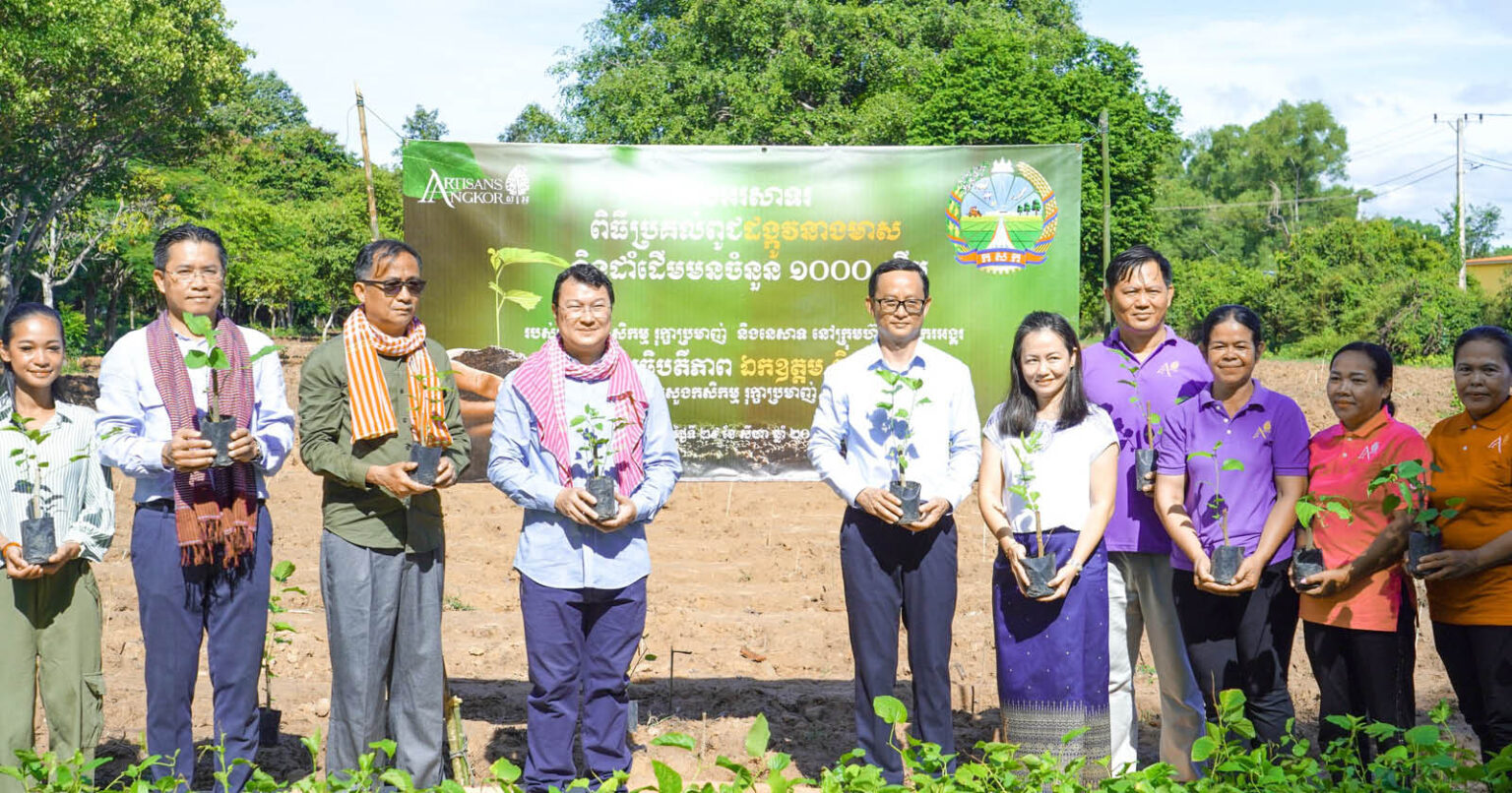 1,000 Mon Trees Gifted to Angkor Artisans to Revive Cambodia’s Silk ...