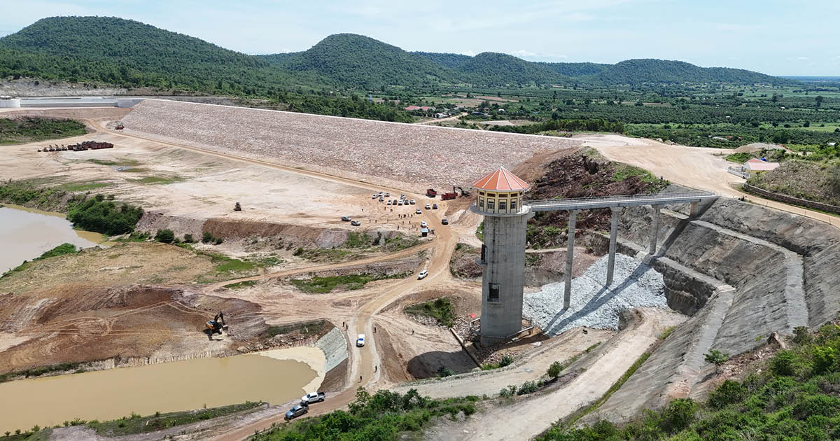 Doun Tri Dam Construction 97% Complete - Construction & Property News